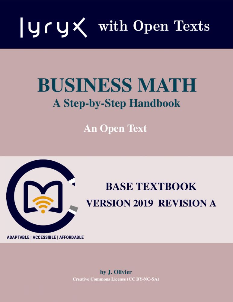 Business Math pdf Free Download Books