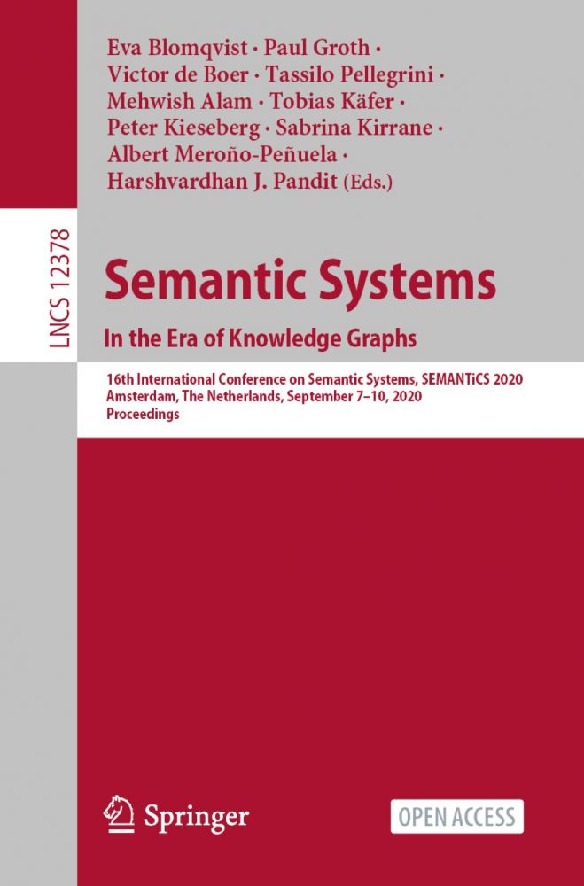 Semantic Systems. In the Era of Knowledge Graphs.pdf - Free download books