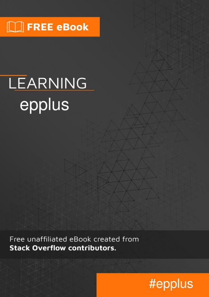 Learning .NET EPPlus.pdf - Free download books Learning .NET EPPlus.pdf - Free download books